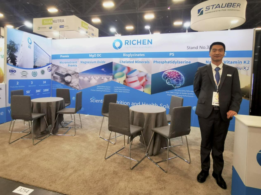 Richen made a brilliant appearance at SupplySide West 2023 with star ...